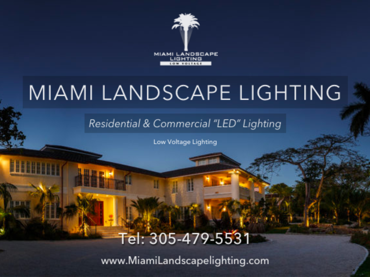 Miami Landscape Lighting Miami Landscape Lighting Inc. (@ledlighting)
