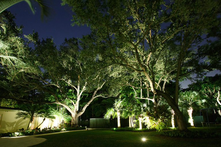 LED Landscape Lighting System For Acre Property in Pinecrest South ...